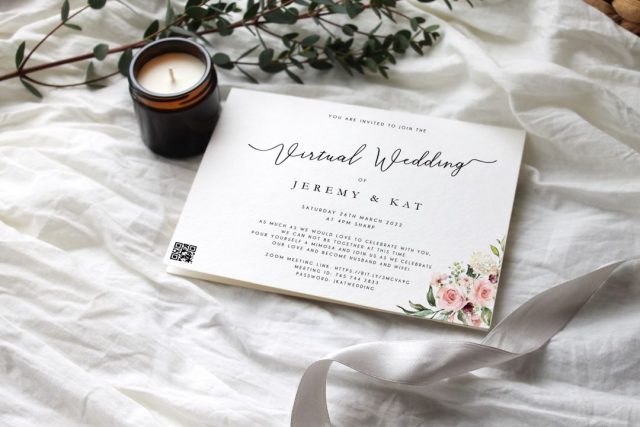 A Complete Guide to Virtual Wedding Invitations - Paperlust
