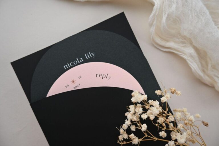 Styling Pocket Wedding Invitations - Paperlust