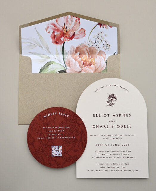 How to assemble & stuff wedding invitations - Paperlust