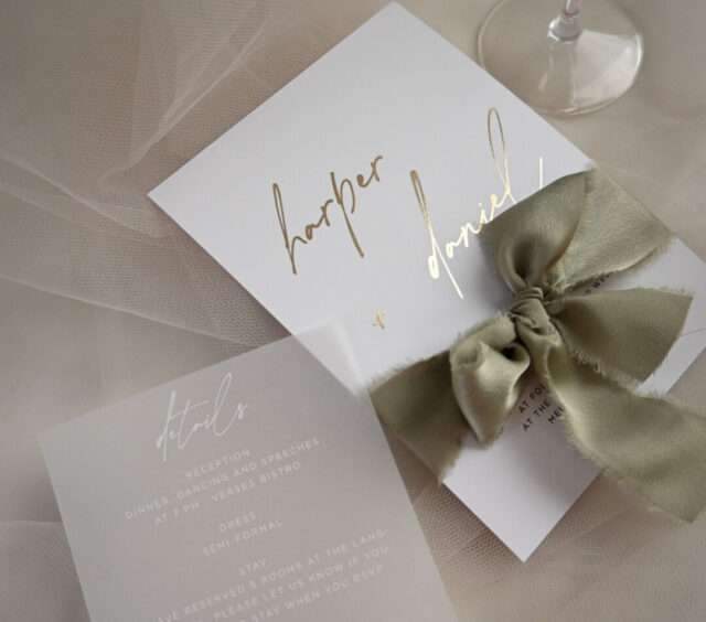 How to Print My Canva Wedding Invitations - Paperlust