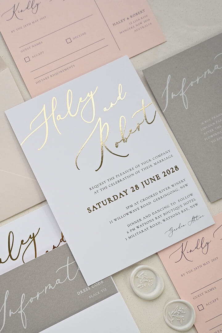 Wedding Invitation Paper Types: The Complete Guide - Paperlust