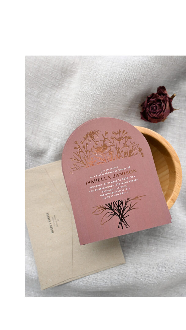 Mountain Wedding Invitations: Design and Wording Ideas - Paperlust