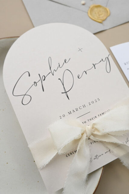 Wedding Menu Card Wording: Examples for Every Course and Dietary Style ...