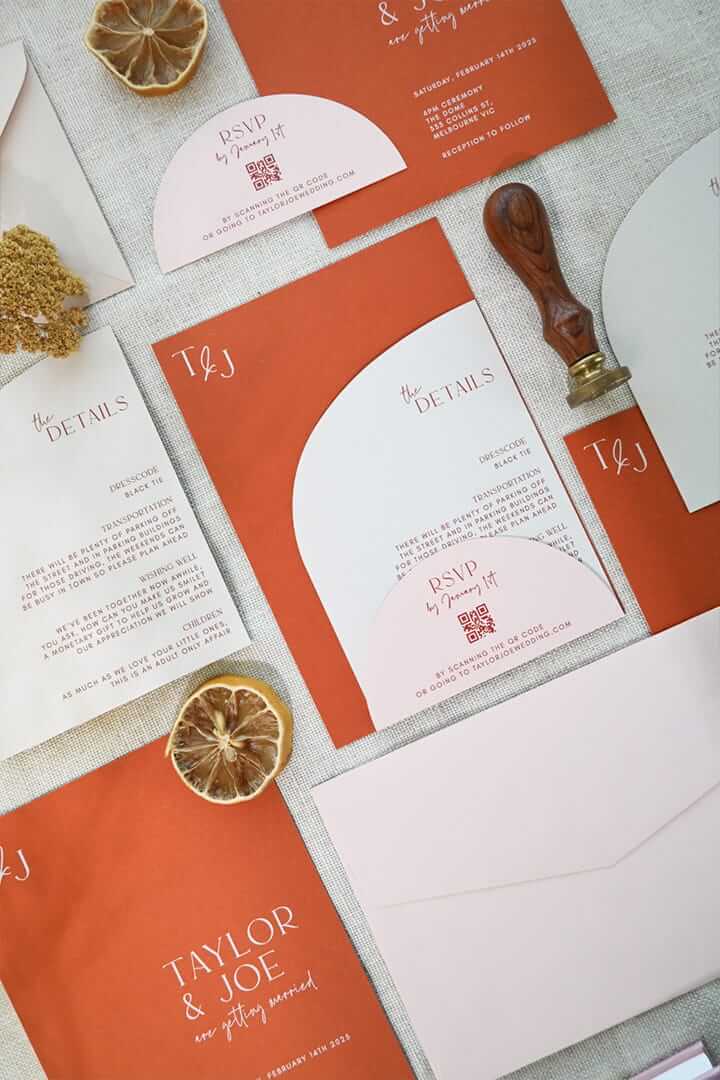 Western Wedding Invitations: Wording, Designs & Style - Paperlust